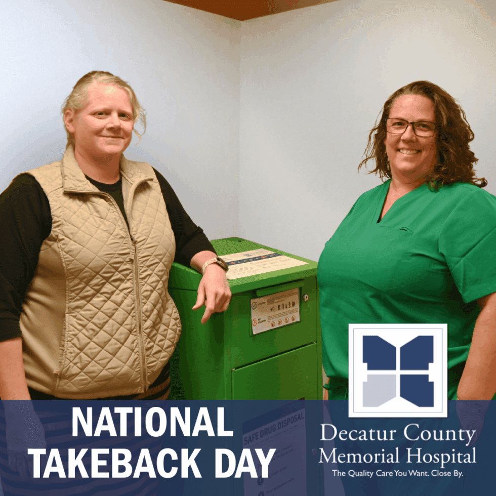 DCMH Recognizes National Take Back Day with Safe Drug Disposal Box ...