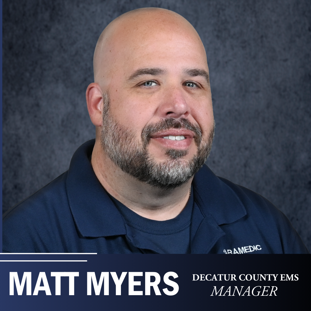 DCMH Names Matt Myers as EMS Manager | Decatur County Memorial Hospital